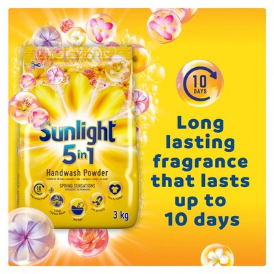 Sunlight Spring Sensations 5in1 Hand Washing Powder 3kg | Smart Price ...