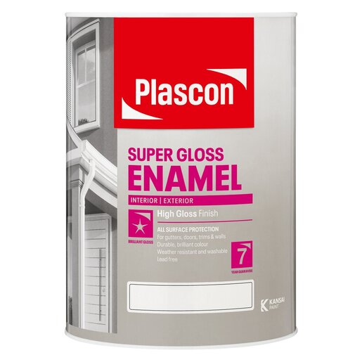 Plascon Interior & Exterior Super Gloss Enamel Powder Brown Paint 5L ...