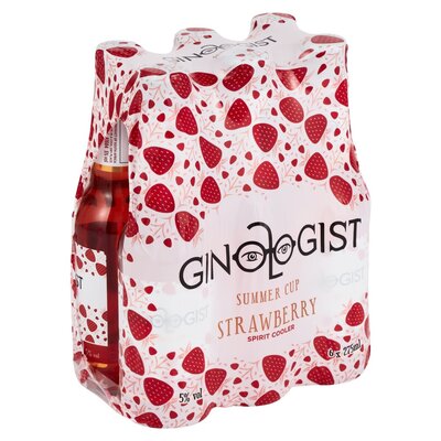 Ginologist Summer Cup Strawberry Spirit Cooler 6 x 275ml | PnP