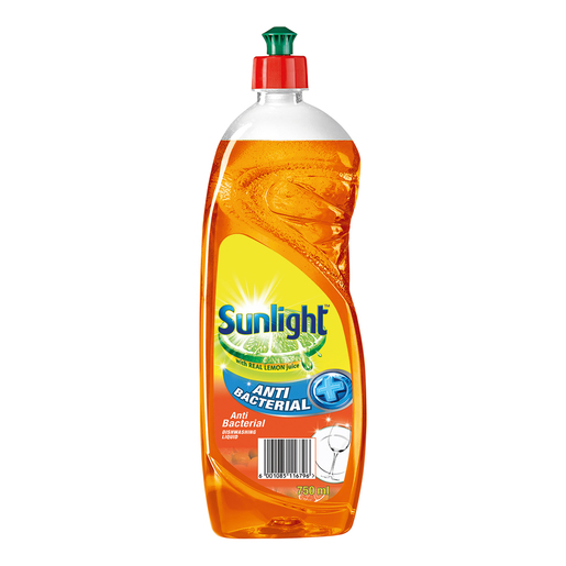 Sunlight Anti-Bacterial Dishwashing Liquid 750ml x 525 | PnP