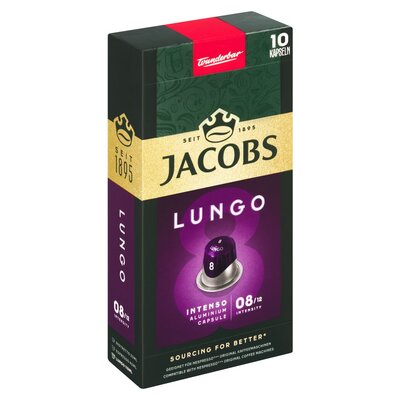 Jacobs Lungo Intenso Intensity 8 Coffee Capsules 10s | PnP