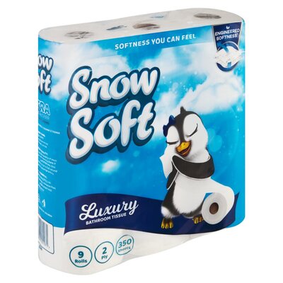 Snowsoft 2 Ply Toilet Rolls 9 Pack | PnP