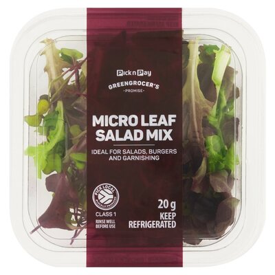 PnP Micro Leaf Salad Mix 20g | PnP