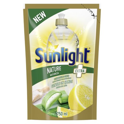 Sunlight Dish Washing Liquid Refill Natural 750ml | PnP