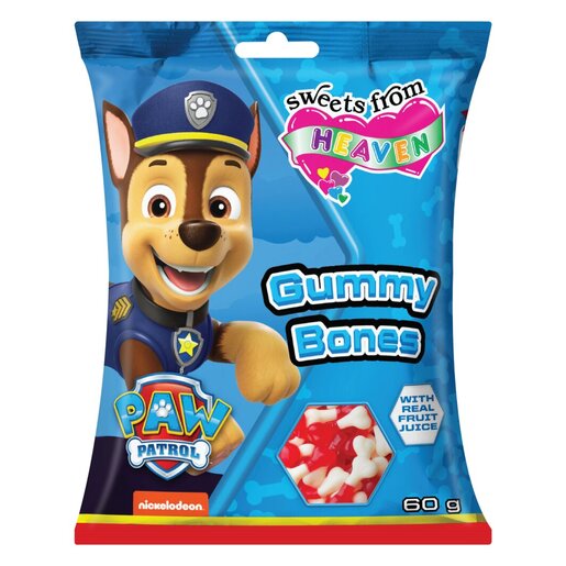 Sweets From Heaven Paw Patrol Gummy Bone 60g | PnP