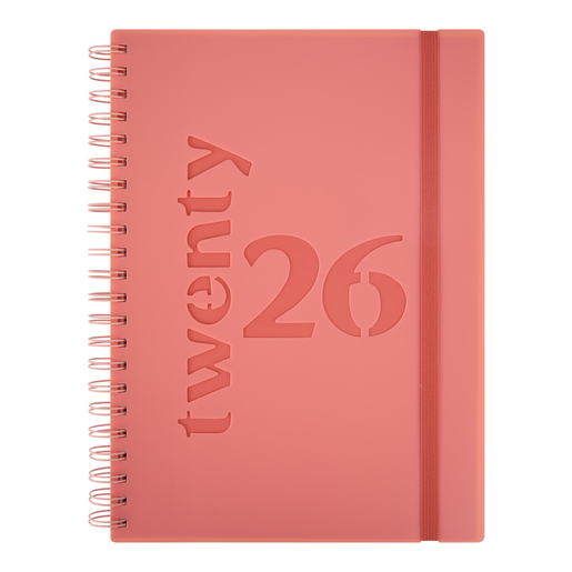 Donau Assorted 2026 A4 Wiro Pastel Diary | PnP