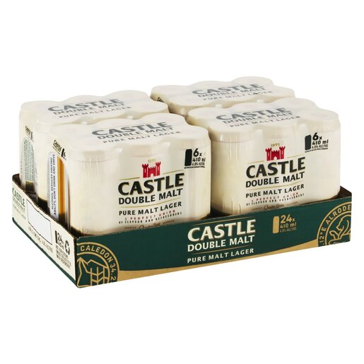Castle Double Malt Beer 24 x 410ml | PnP