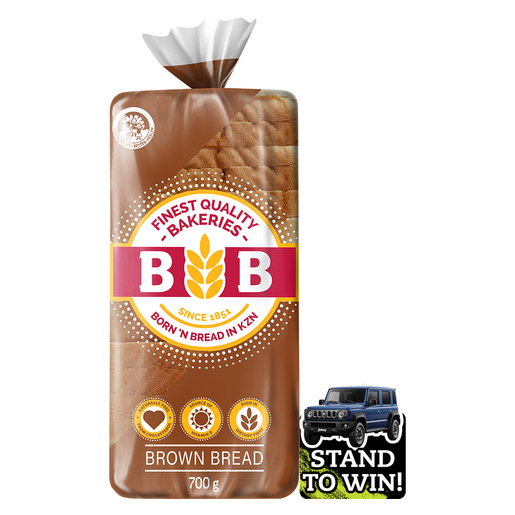 BB Sliced Brown Bread 700g | PnP