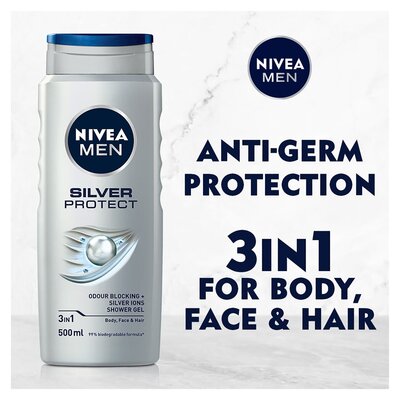 Nivea Men Silver Protect Shower Gel 500ml | Smart Price Specials | PnP Home
