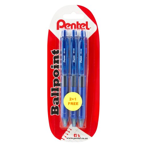 Pentel Retractble Ballpoint Pen Blue 2up | Smart Price Specials | PnP Home