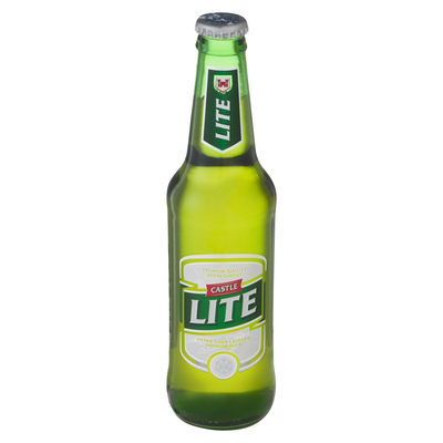 Castle Lite Premium Lager Beer 330ml | Smart Price Specials | PnP Home