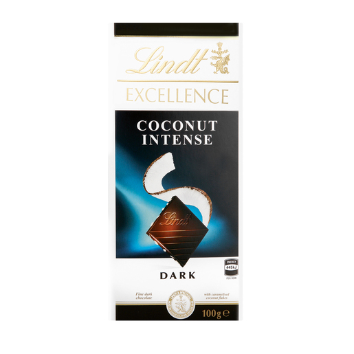 Lindt Excellence Excellence Dark Coconut 100g x 20 | PnP