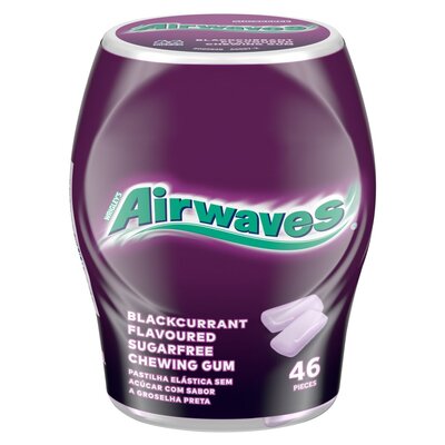 Airwaves Blackcurrent Chewing Gum 46 Pieces | PnP