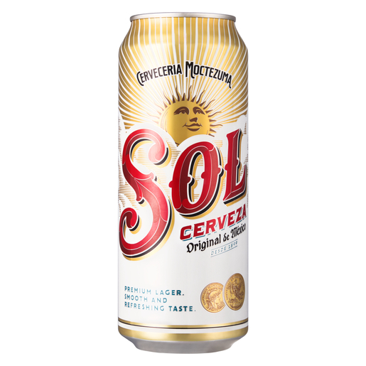 Sol Premium Lager Beer Can 500ml | PnP