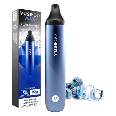 Vuse Go 1000 Vape Red Starter Kit + Banana Ice Pod 3% | PnP