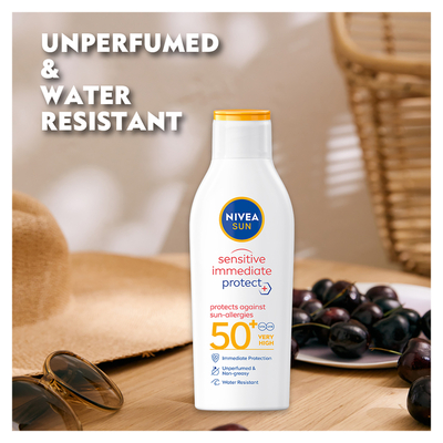 Nivea Sun Lotion Sensitive Protect SPF50 200ml | PnP