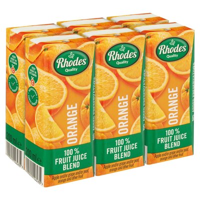 Rhodes 100% Fruit Juice Blend Tropical 200ml | PnP