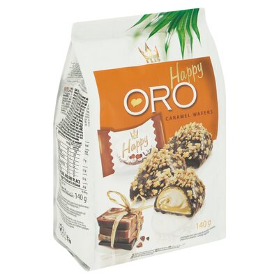 Happy Oro Caramel Wafers 140g | PnP
