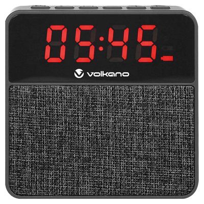 Volkano Fabric Bluetooth Alarm Clock | PnP