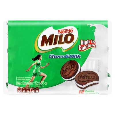 Milo Cookie Sandwich Choco Milk Hk 38g | PnP
