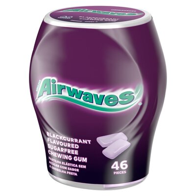 Airwaves Blackcurrent Chewing Gum 46 Pieces x 720 | PnP