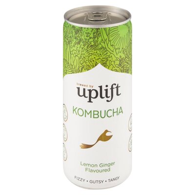 Uplift Lemon Ginger Kombucha 250ml | PnP