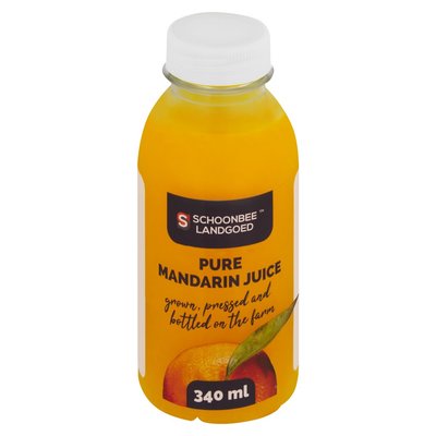 Schoonbee Pure Mandarin Juice 340ml | PnP