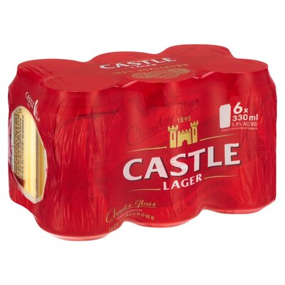 Castle Lager Beer Can 6 x 330ml | PnP