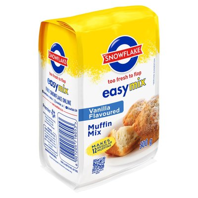 Snowflake Easy Mix Vanilla Flavoured Muffin Mix 500g | PnP