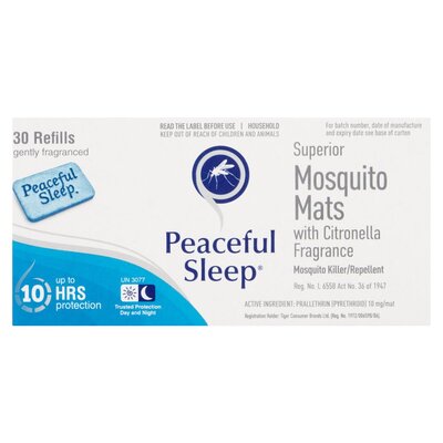 Peaceful Sleep Mosquito Mats 48g | PnP