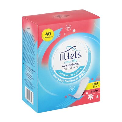 Lil-lets Smart Fit Scented Panty Liners 40s | PnP