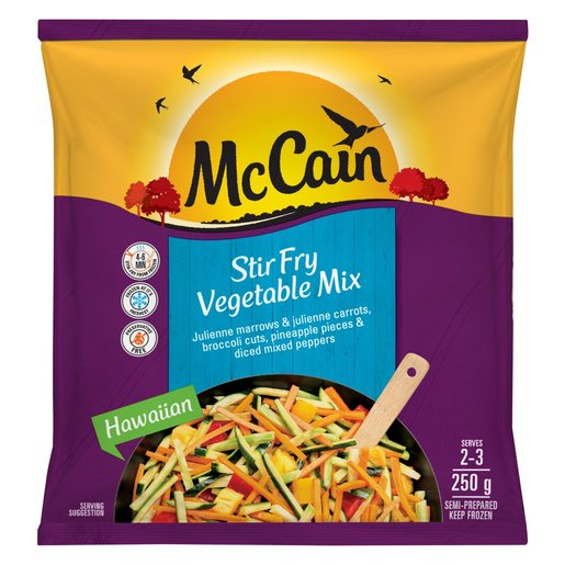 McCain Vegetable Mix Hawaiian Stir Fry 250g | Smart Price Specials ...