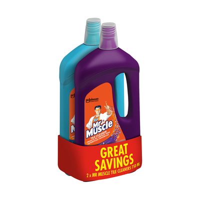 Mr Muscle Lavender & Mint Tile Cleaner 2 x 750ml | PnP