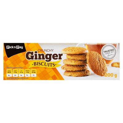 PnP Ginger Biscuits 200g | PnP