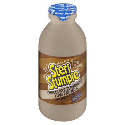 Steri Stumpie Chocolate Flavoured Low Fat Milk 350ml | Smart Price ...