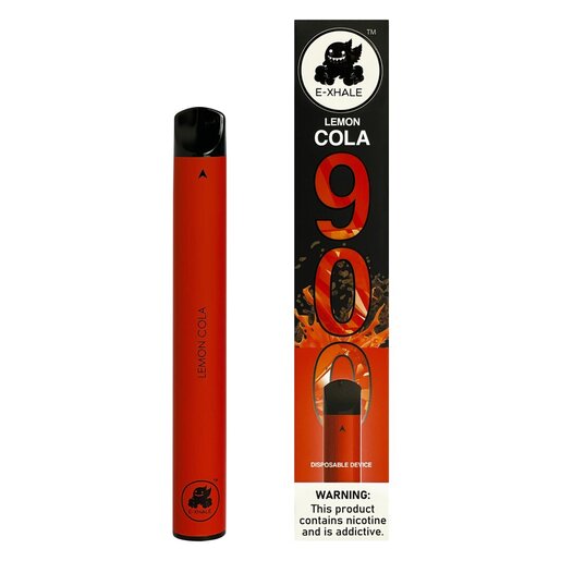 E-Xhale Lemon Cola 5% Nicotine Salt 900 Puffs Disposable Vape | PnP