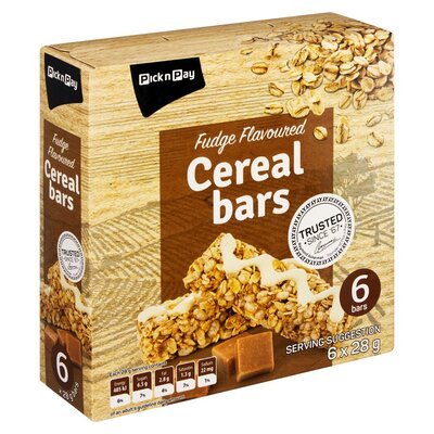 PnP Fudge Cereal Bars 6s | PnP