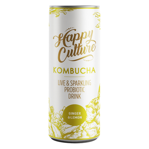 Happy Culture Kombucha Ginger & Lemon 300ml | Smart Price Specials ...