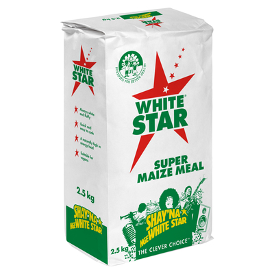 White Star Maize Meal Super 2.5kg | PnP