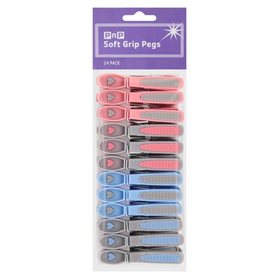 PnP Plastic Pegs 24 Pack | PnP