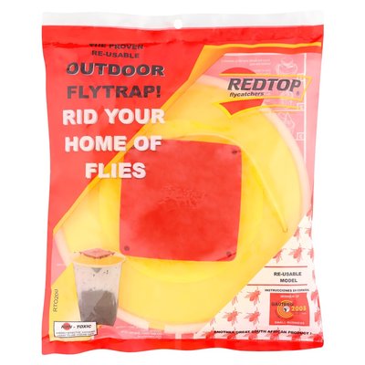 Red Top Disposable Fly Trap | PnP