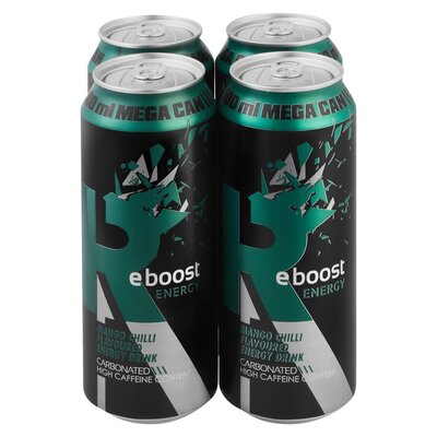 Reboost Mango Chilli Energy Drink 4 x 500ml | PnP