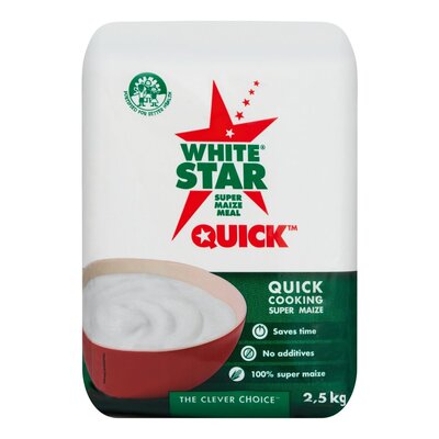 White Star Quick Maize Meal 2.5kg | PnP