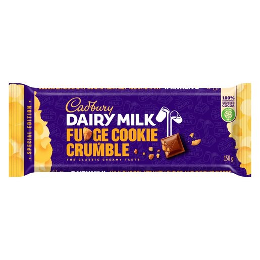 Cadbury Fudge Cookie Crumble 150g x 240 | PnP