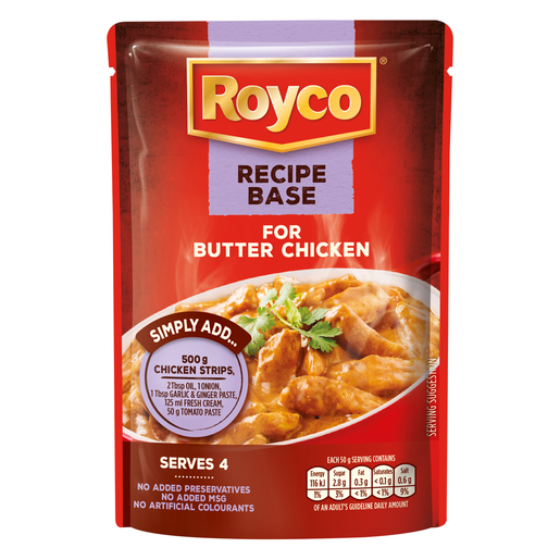 Royco Recipe Base Butter Chicken 200g | PnP