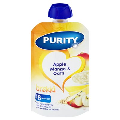 Purity Pouch Apple & Juicy Mango with Oats 110ml from 6 Months | PnP