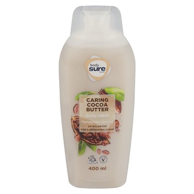 PnP Bodysure Cocoa Butter Body Wash 400ml | PnP