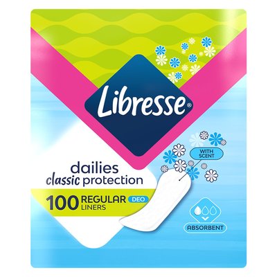 Libresse Panty Liner Normal Classic Scented 100ea | PnP