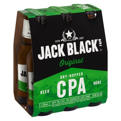 Jack Black Cape Pale Ale NRB 6 x 330ml | PnP