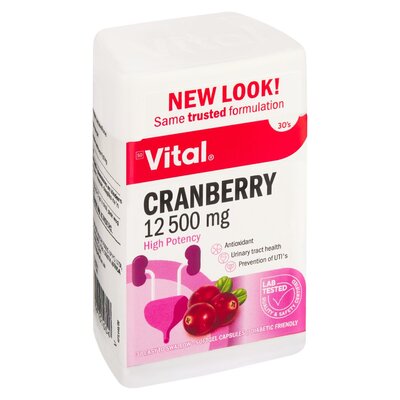 Vital Cranberry Complex Capsules 30s | PnP